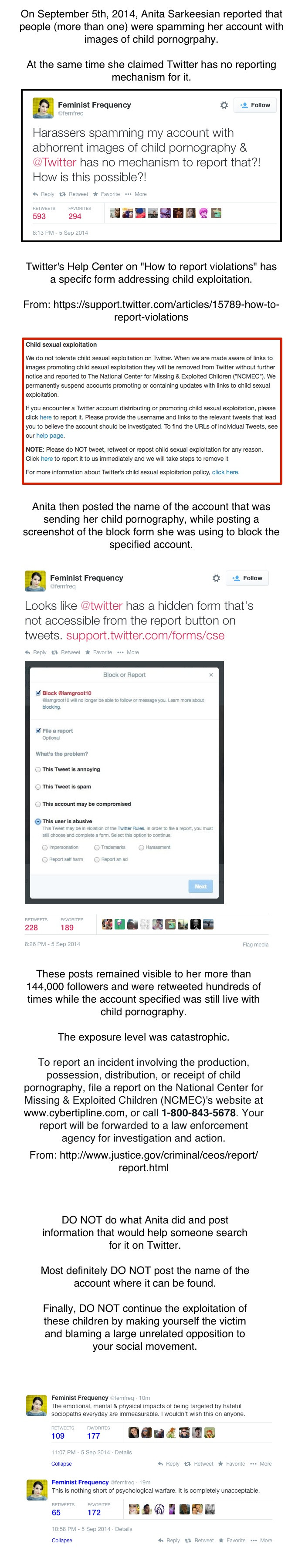 How To Handle CP Distribution Anita Sarkeesian Know Your Meme