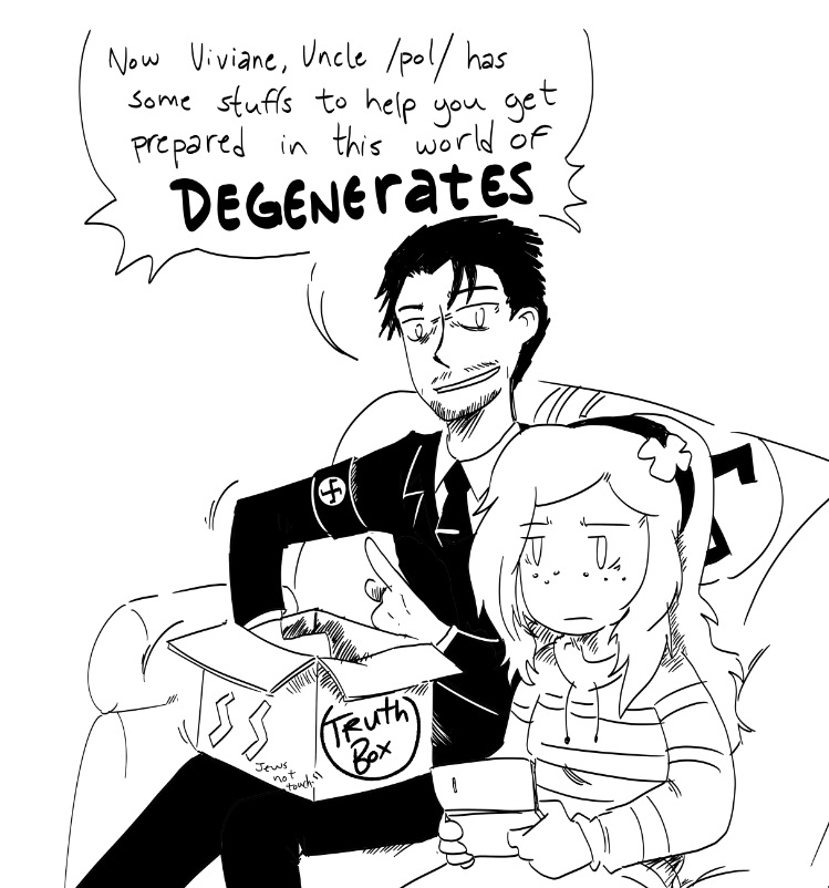 look out vivian! | 4chan Board-tans | Know Your Meme