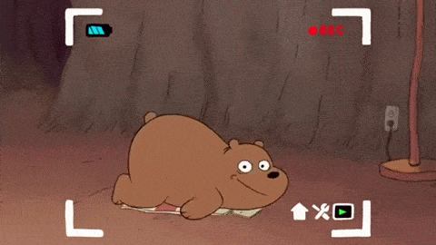 Stop being so adorable Grizz | We Bare Bears | Know Your Meme