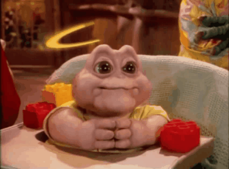Innocent ! | Baby Sinclair | Know Your Meme