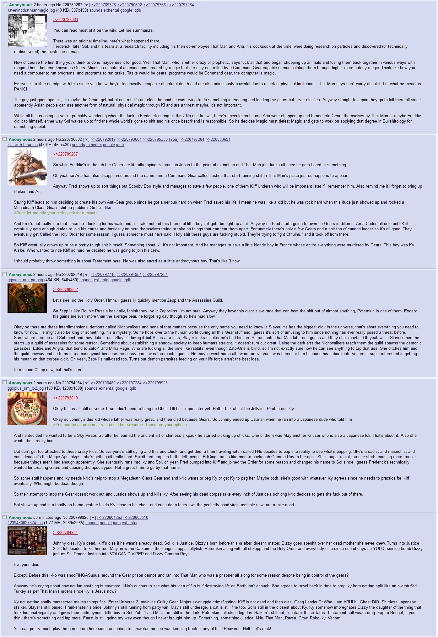 Guilty Gear plot in a nutshell | Guilty Gear | Know Your Meme