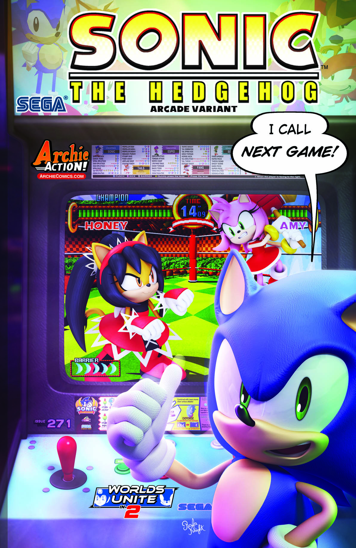 STH #271 - Variant | Archie Sonic Comics | Know Your Meme