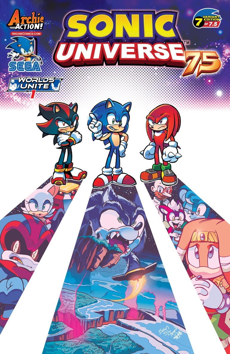 SU #75 - Variant 7 | Archie Sonic Comics | Know Your Meme