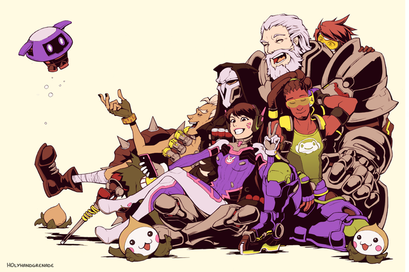 Group Relaxation | Overwatch | Know Your Meme