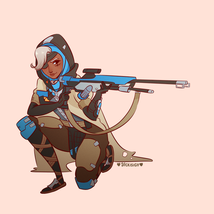 The Kickass Ladies of Overwatch: Ana | Overwatch | Know Your Meme