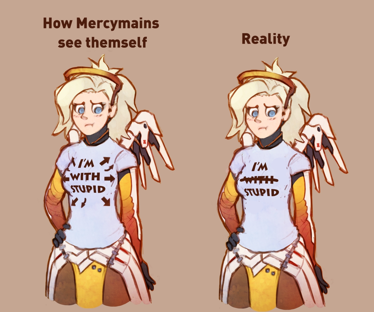 Mercy Mains Overwatch Know Your Meme