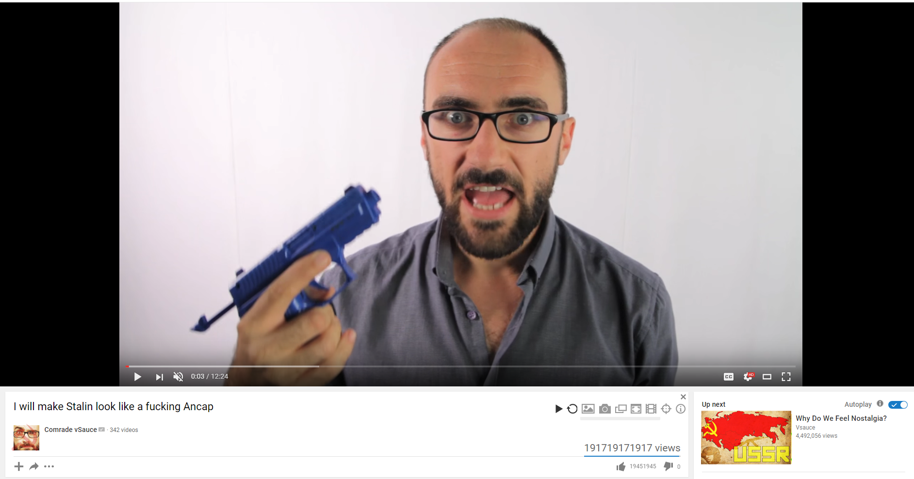 Don't tempt him | Vsauce | Know Your Meme