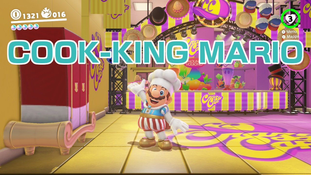 COOK-KING MARIO | Super Mario Odyssey | Know Your Meme