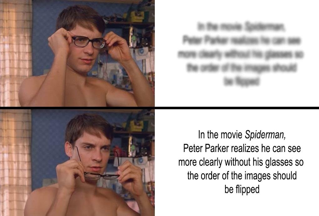 The Truth About This Meme Peter Parker s Glasses Know Your Meme