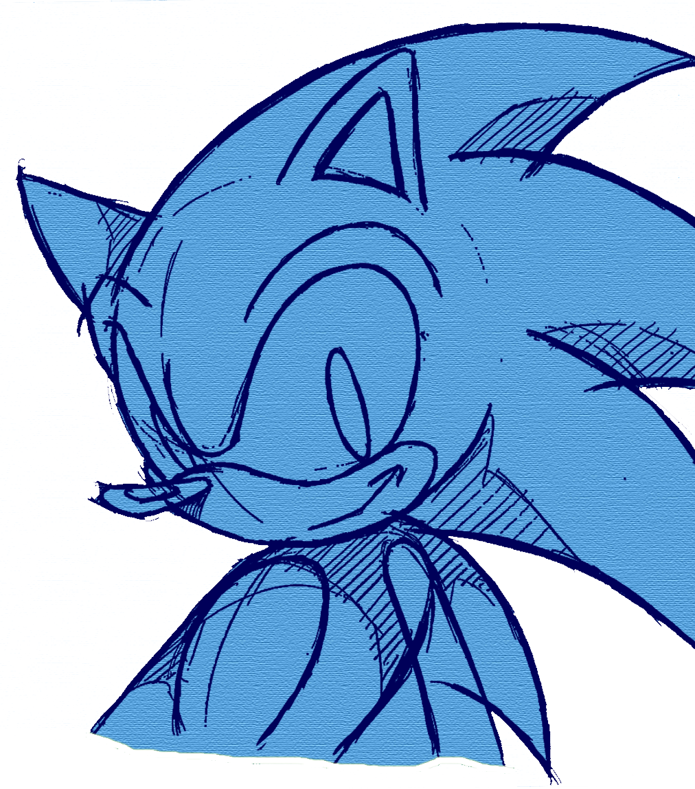 Sonic sketch 1 | Sonic the Hedgehog | Know Your Meme