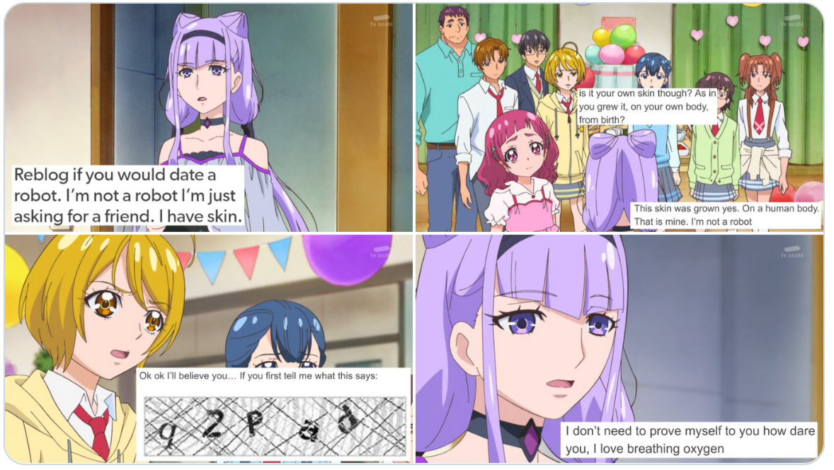 Ruru isn't a robot | Pretty Cure | Know Your Meme
