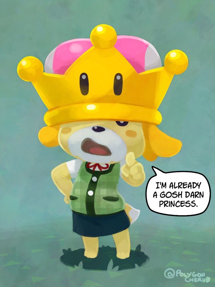 👑+🐶= by PolygonCherub | Peachette / Super Crown | Know Your Meme