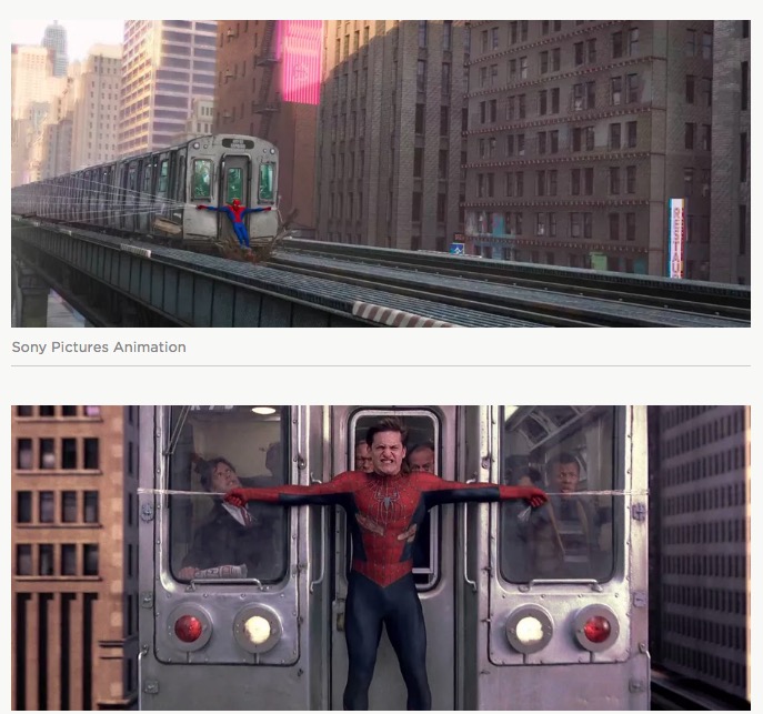 The Subway Car Spider Man Into The Spider Verse Know Your Meme