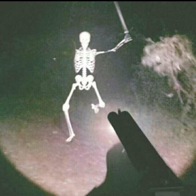 A N G R E Y D O O T Skeletons Know Your Meme
