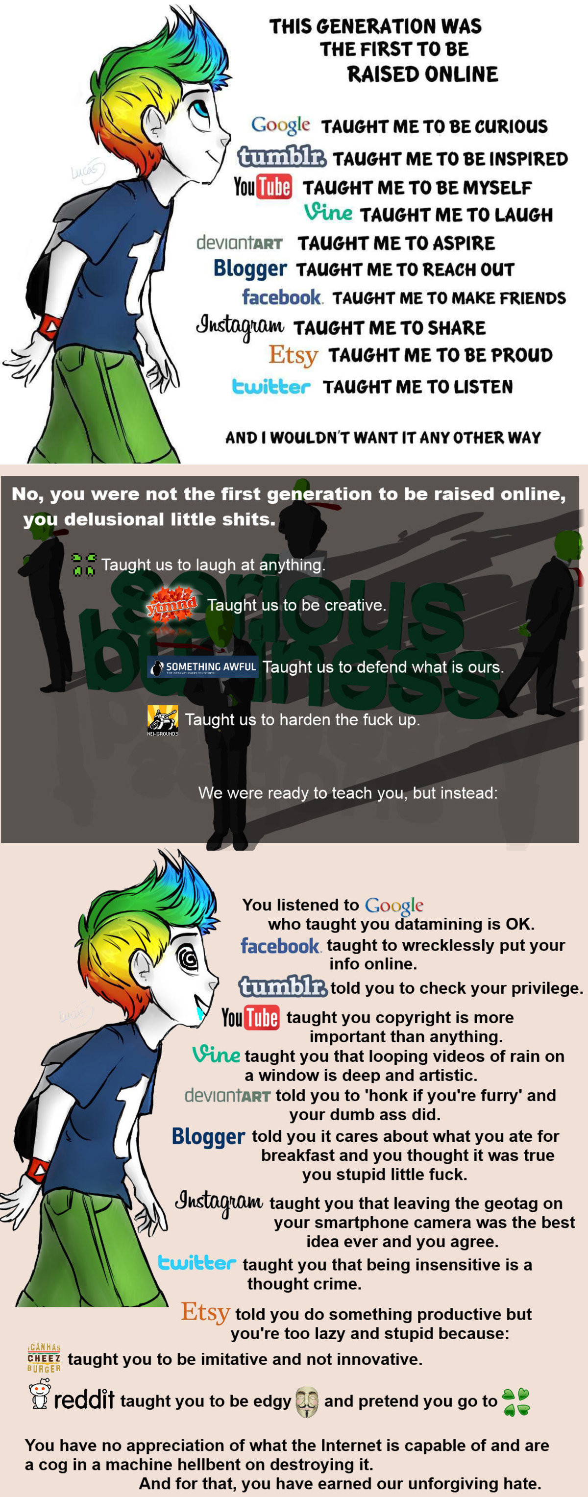 First Generation To Be Raised Online This Generation Was The First To First Generation To Be Raised Online This Generation Was The First To