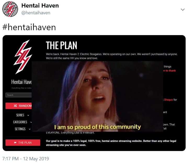 Hentai Haven Relaunch Hentai Haven Know Your Meme