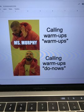 Warm Ups | Ms. Murphy | Know Your Meme