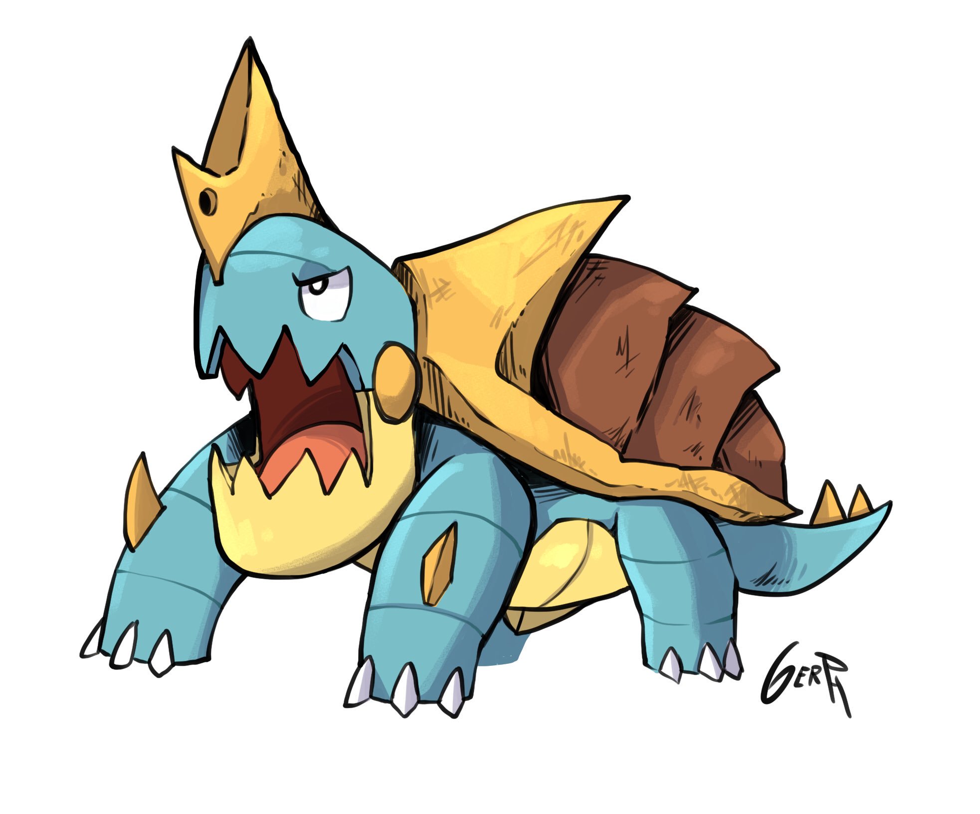 Drednaw by gerph_art | Pokémon Sword and Shield | Know Your Meme
