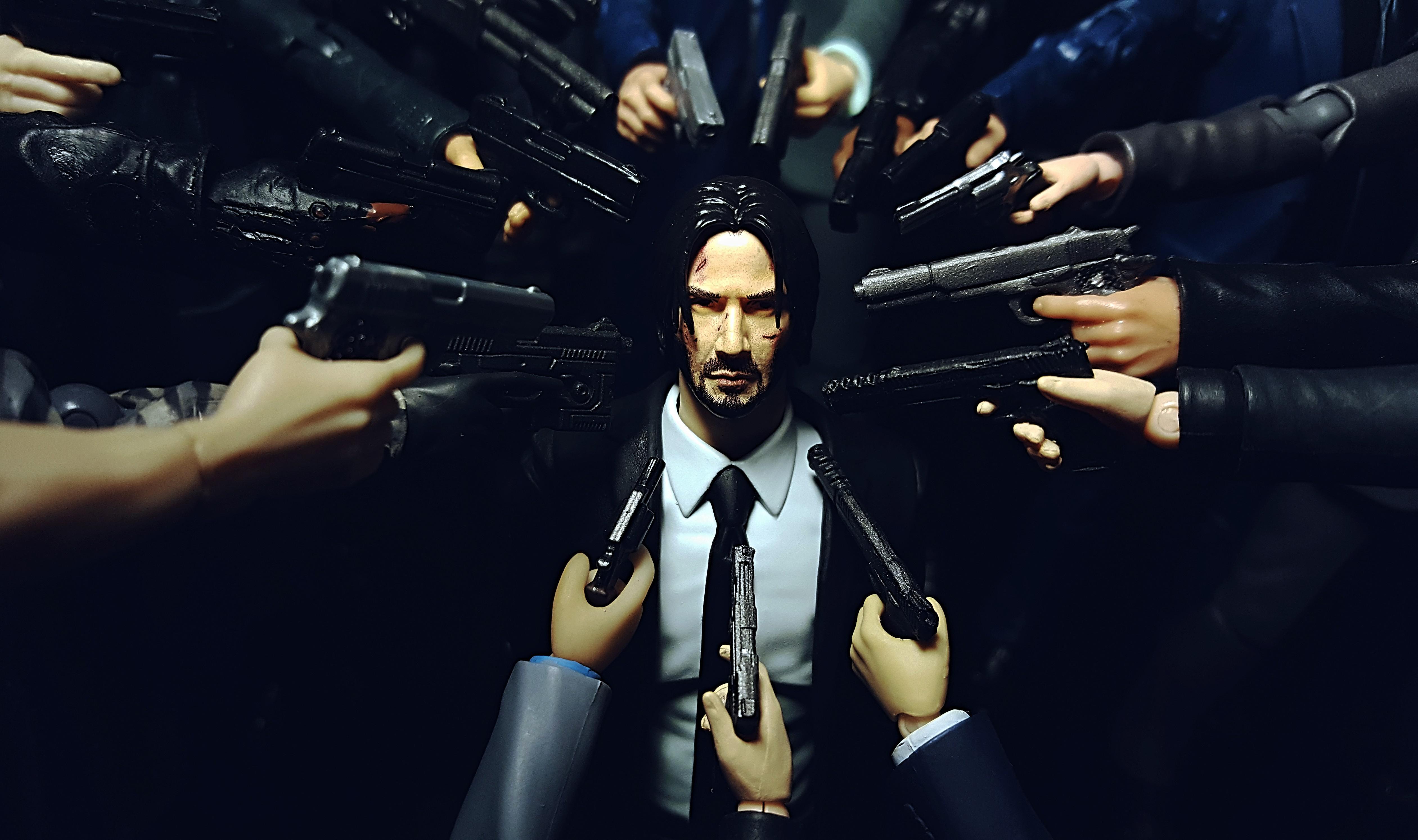 Action Figure John Wick Poster Unpopular Opinion Guns Know Your Meme