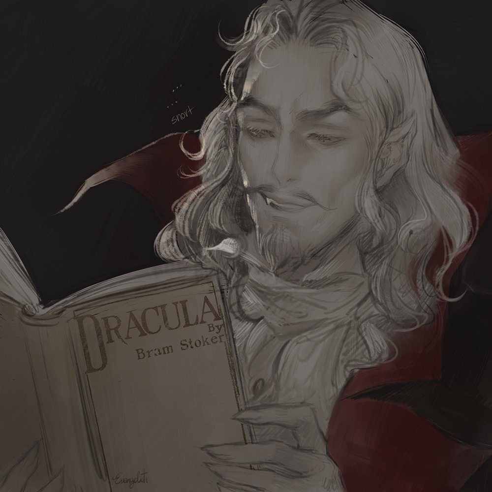 Dracula Reading Dracula Castlevania Know Your Meme