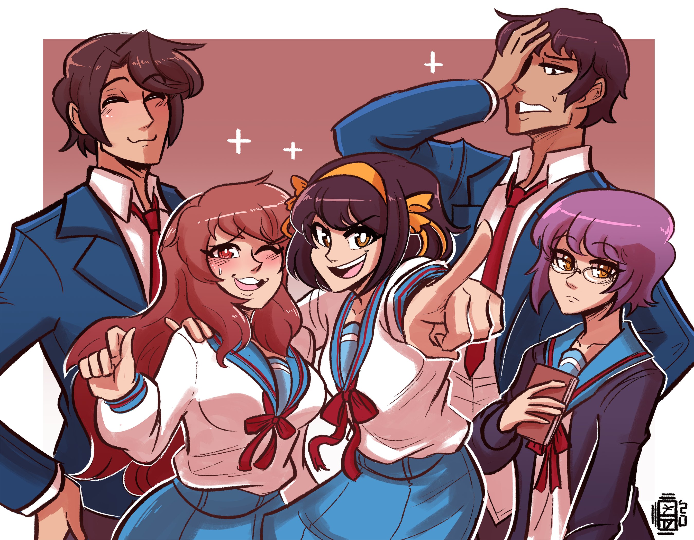 SOS Brigade | The Melancholy of Haruhi Suzumiya | Know Your Meme