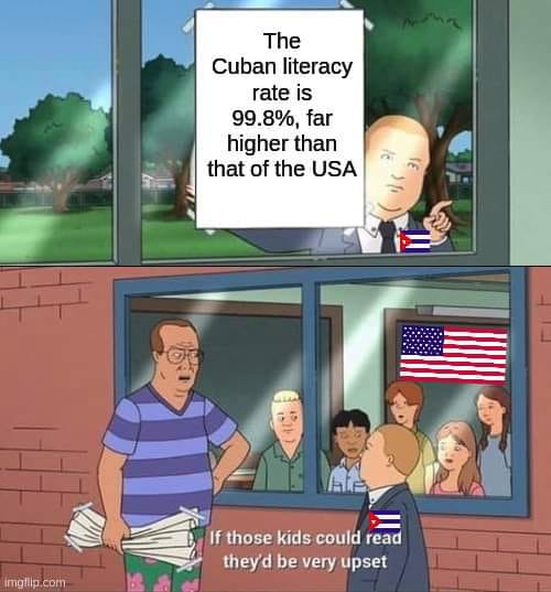 American Literacy If Those Kids Could Read They d Be Very Upset 