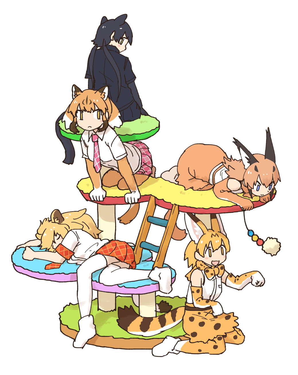 Cat playset | Kemono Friends | Know Your Meme