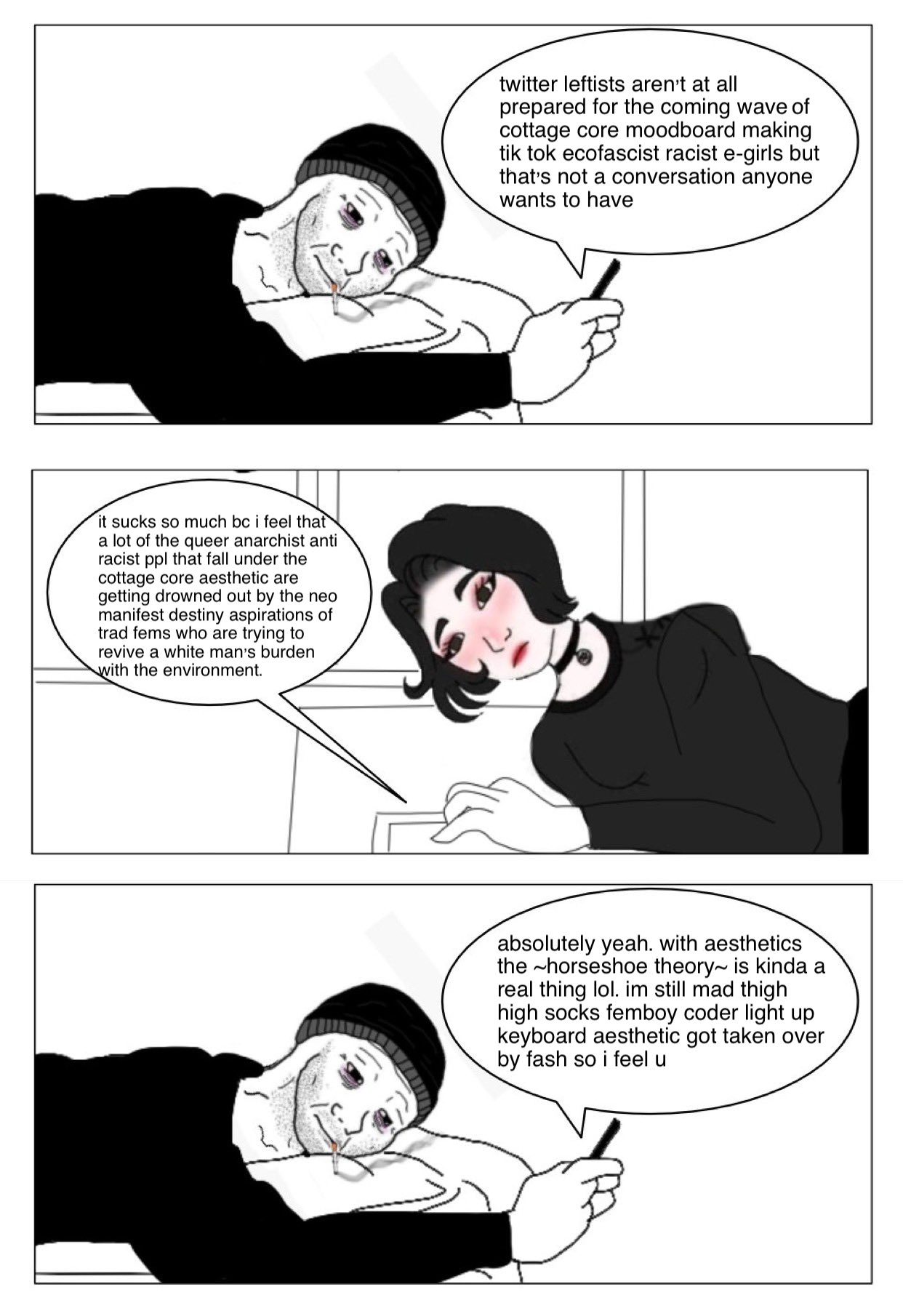  Template Boy And Girl Texting Meme Twitter 192863