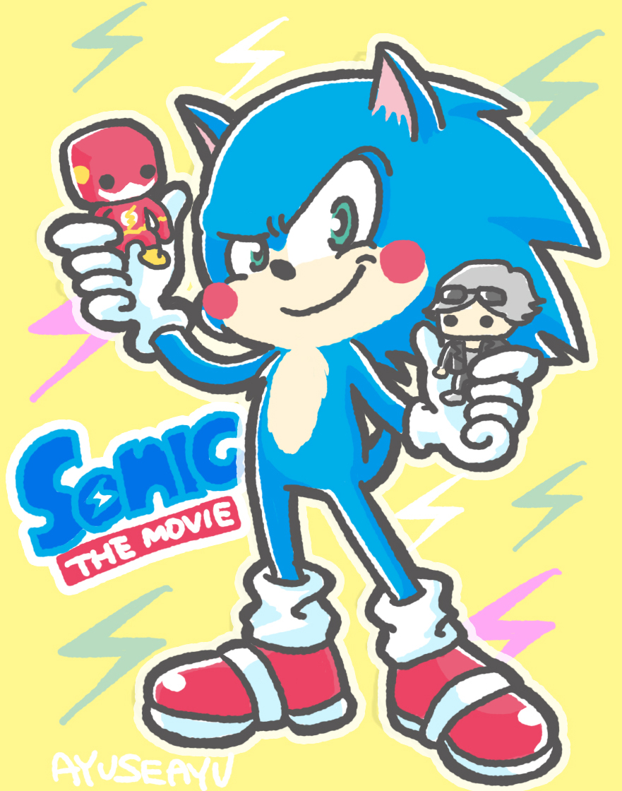 Sonic holding some action figures | Know Your Meme