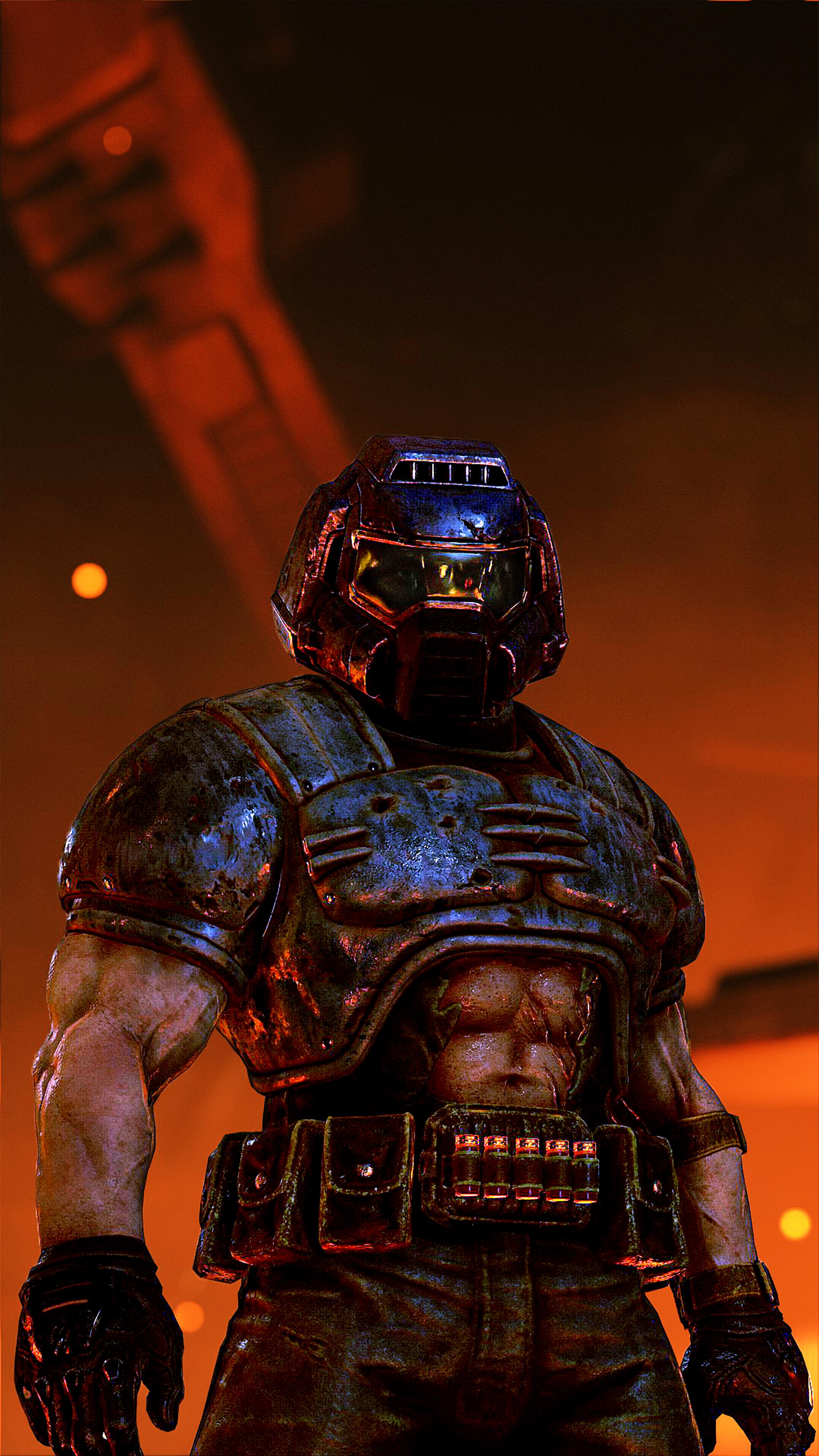 Classic Doomguy Doom Know Your Meme