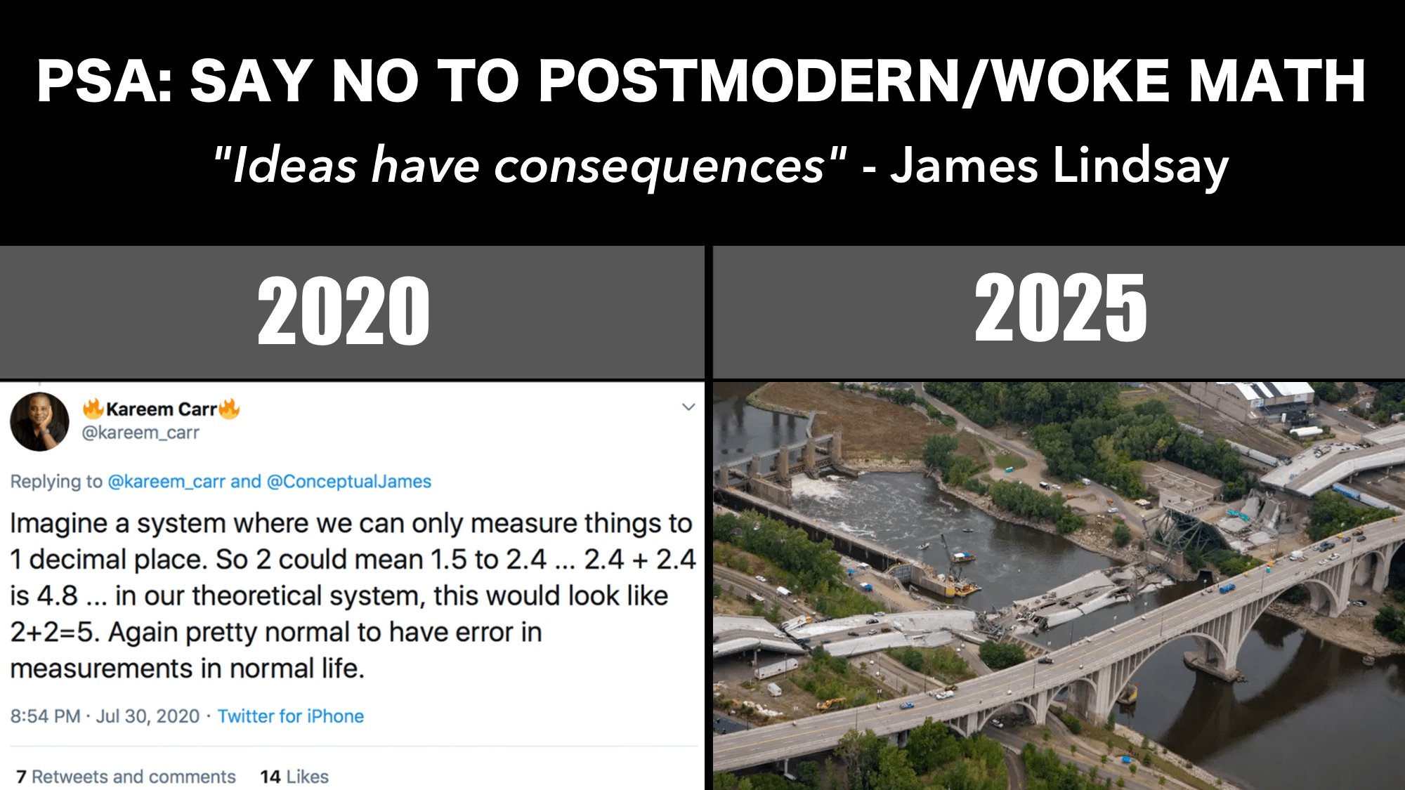  PSA Say No To Posmodern Woke Math 2 2 5 Know Your Meme