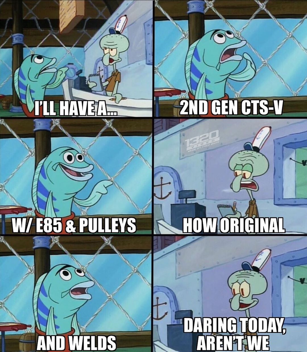 Alright One For The Caddy Guys Daring Today Aren t We Know Your Meme