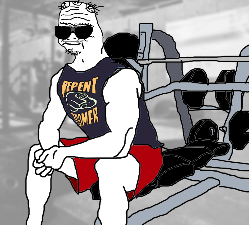 Boomer At The Gym 30 Year Old Boomer Know Your Meme