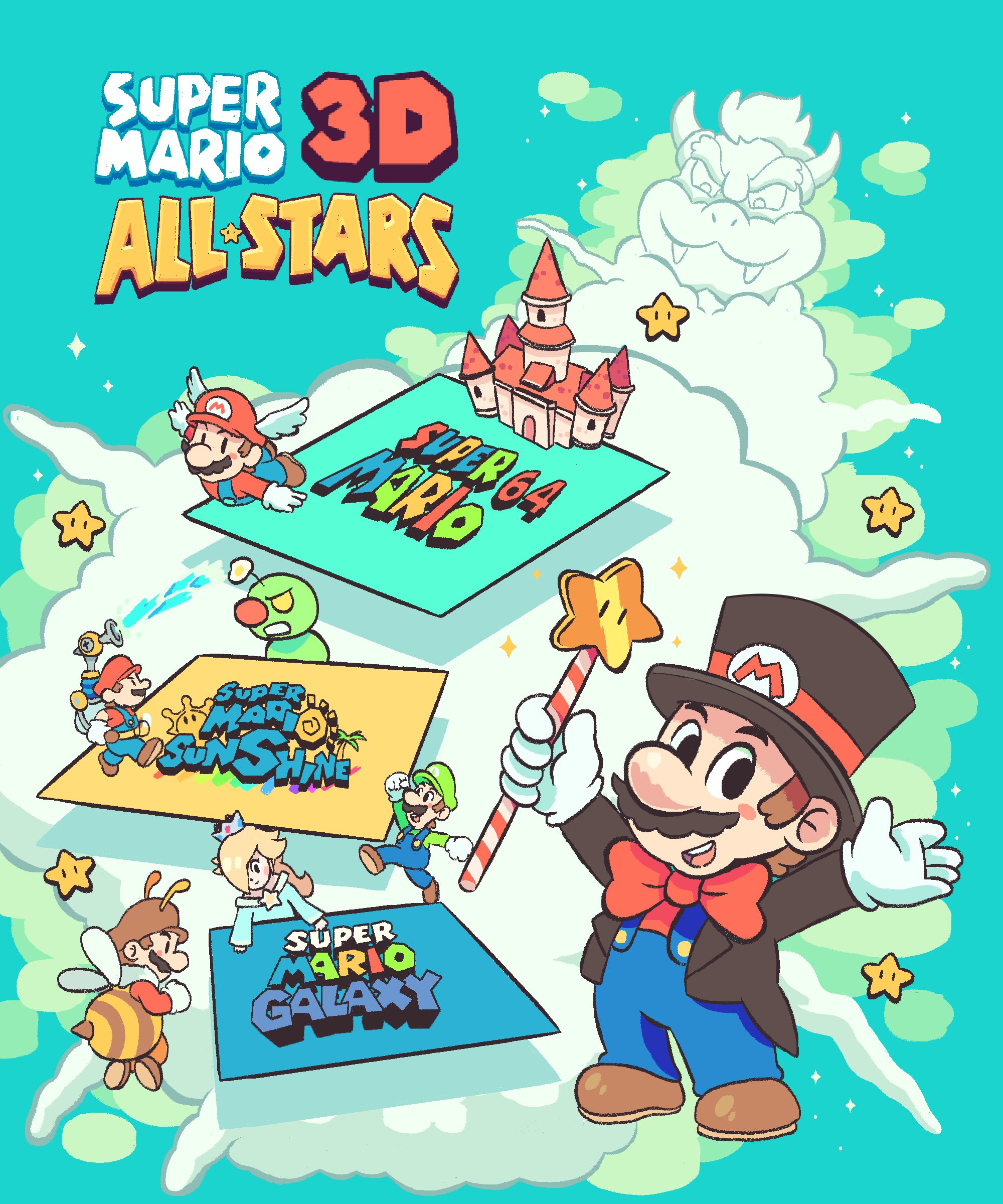 Tribute to the classic Super Mario All-Stars. | Know Your Meme