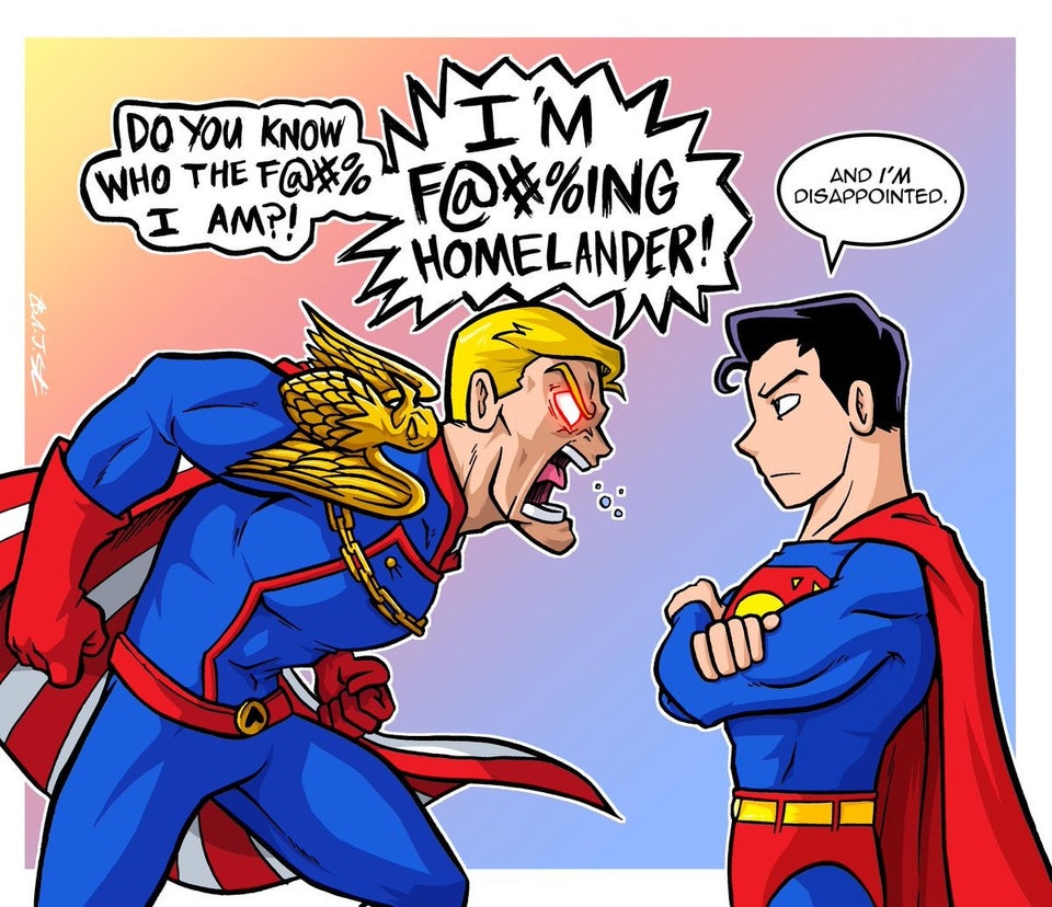 If Clark Met Homelander From The Boys Homelander Know Your Meme