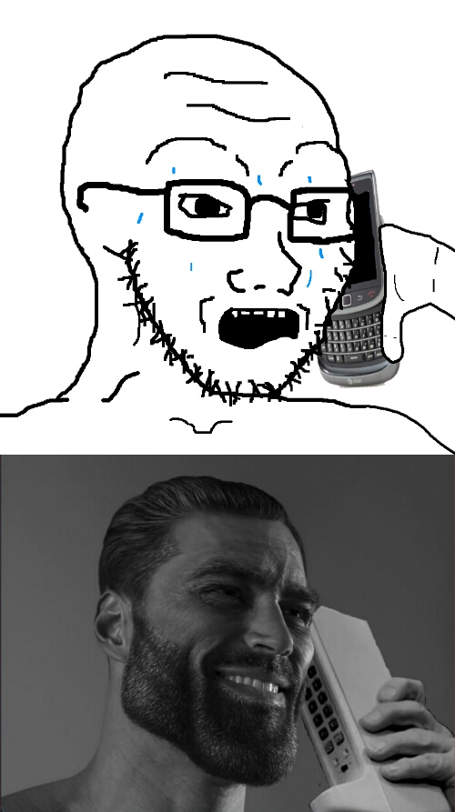Soyjak Meme Template