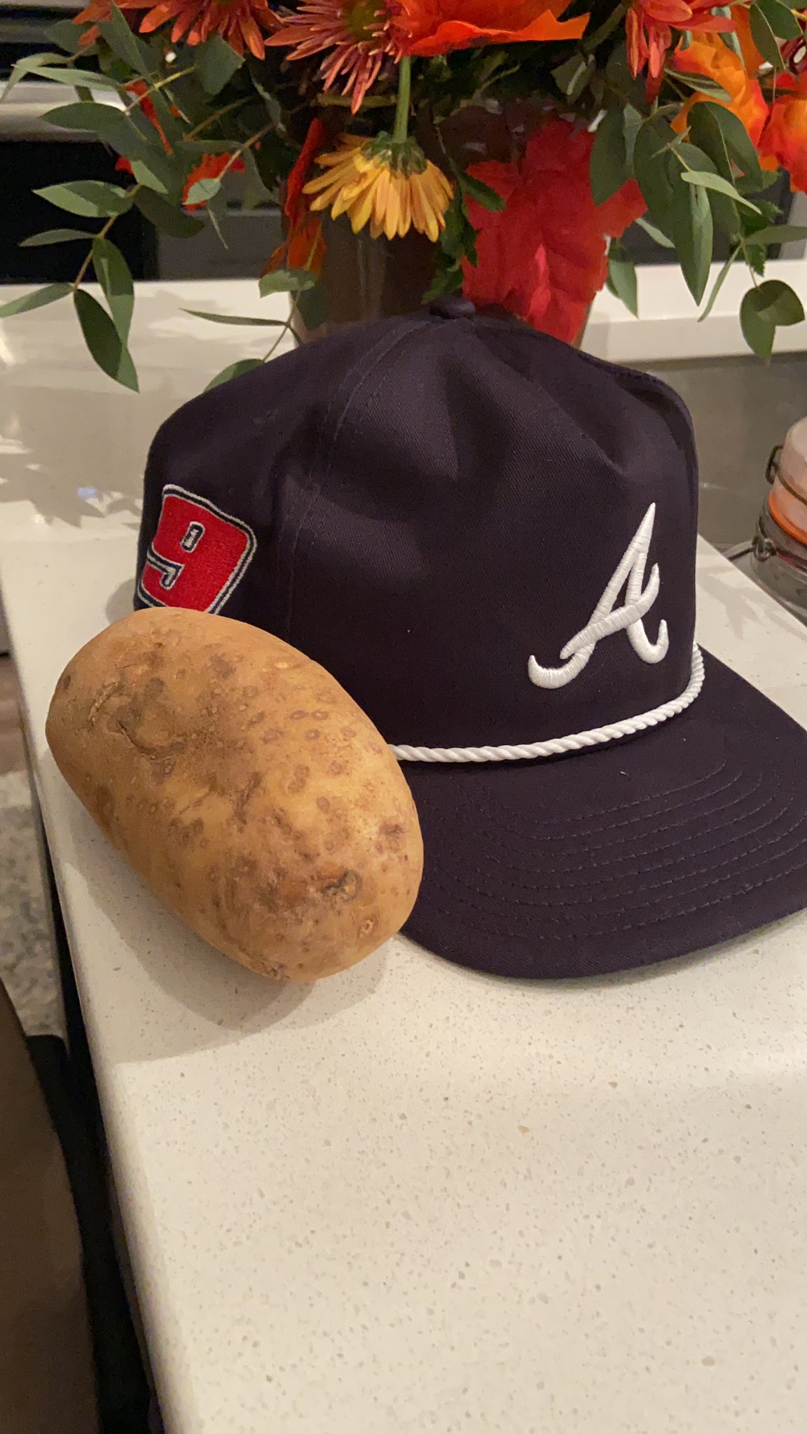 A Potato With A Braves Cap | Rally Potato | Know Your Meme
