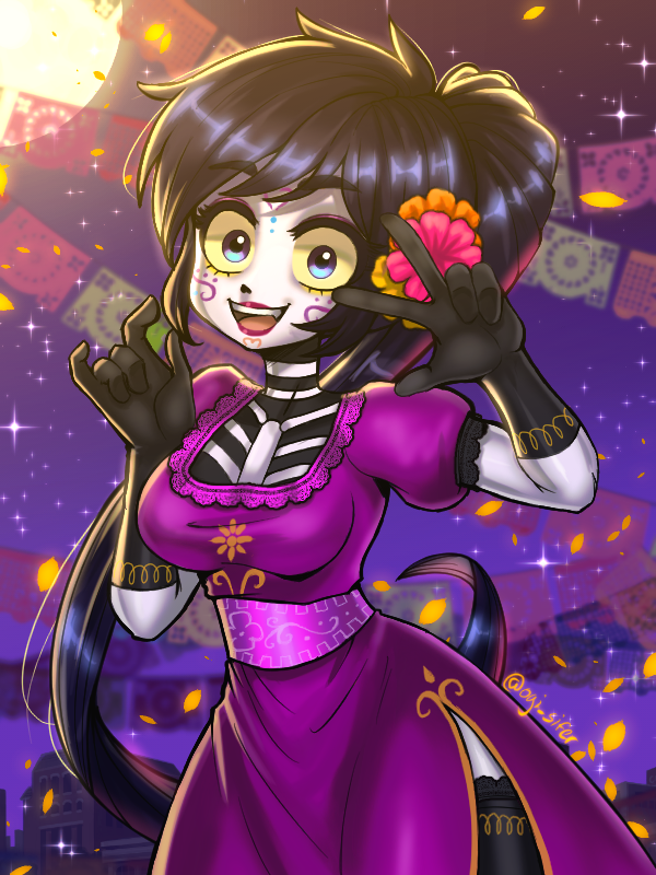 Catrina pose! | Catalina la Catrina | Know Your Meme