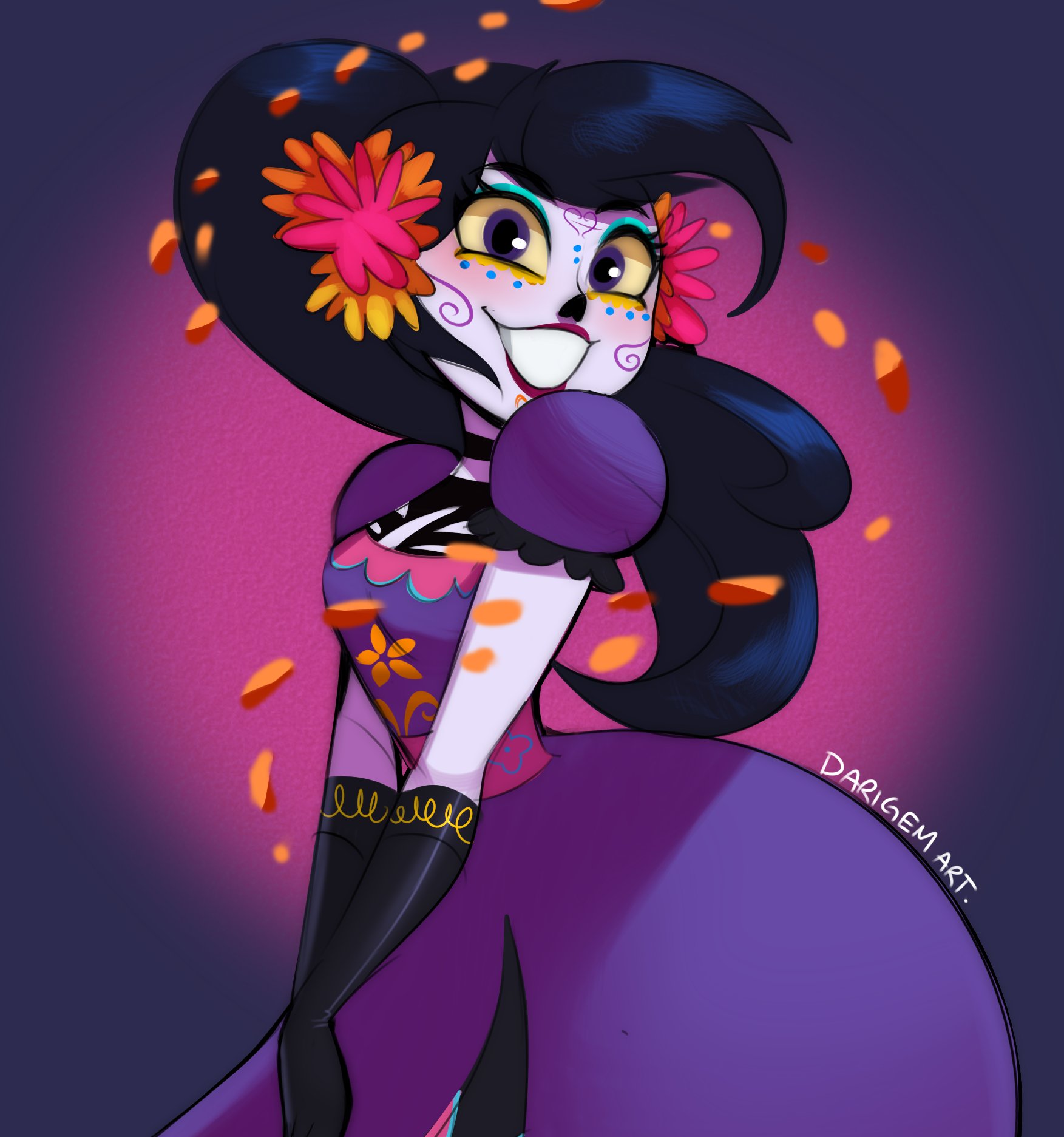 La morrita calavera | Catalina la Catrina | Know Your Meme