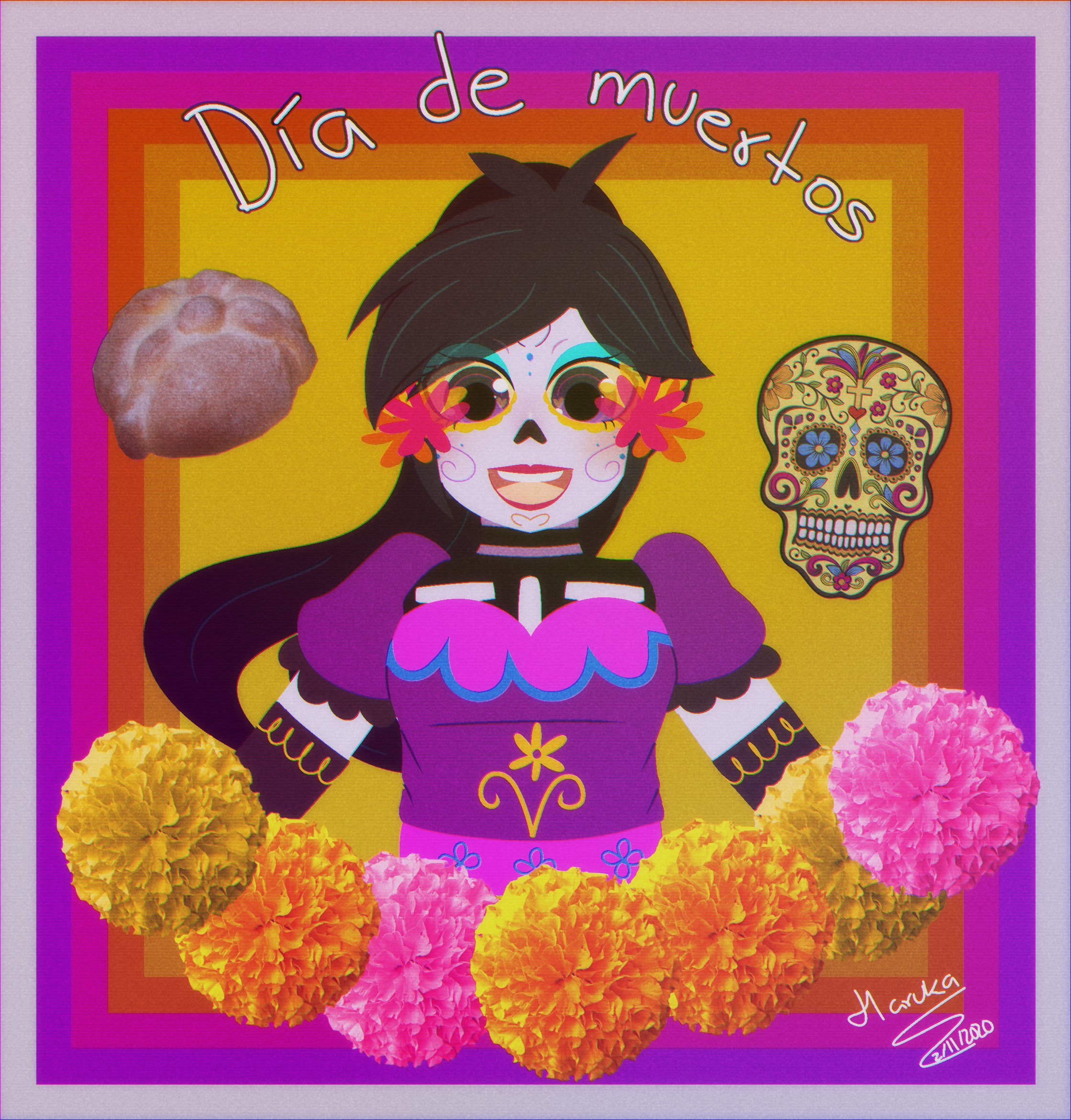 ¡Feliz día de muertos! | Catalina la Catrina | Know Your Meme