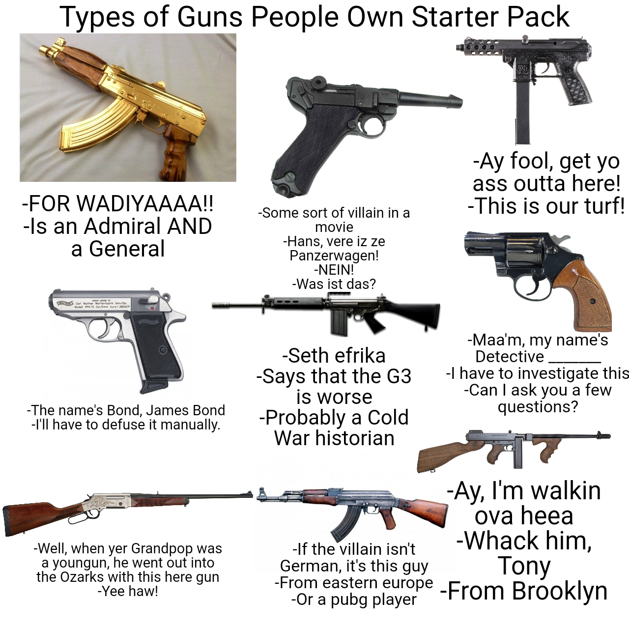 All Types Of Guns And Their Names Maidase All Types Of Guns And Their Names Maidase