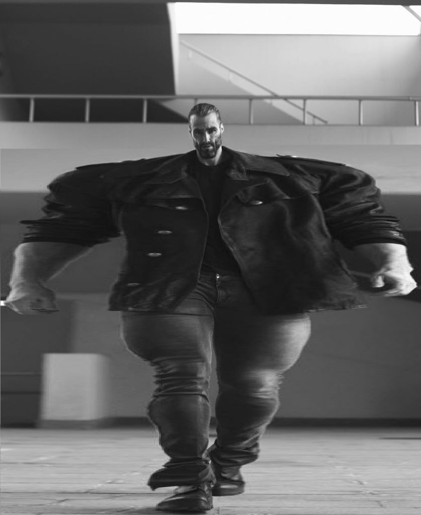 Wide Gigachad GigaChad Know Your Meme