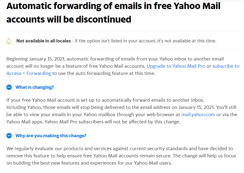 Ask Users To Pay For Yahoo Mail Pro And Saying It To Help Securing Their Users What Wrong 