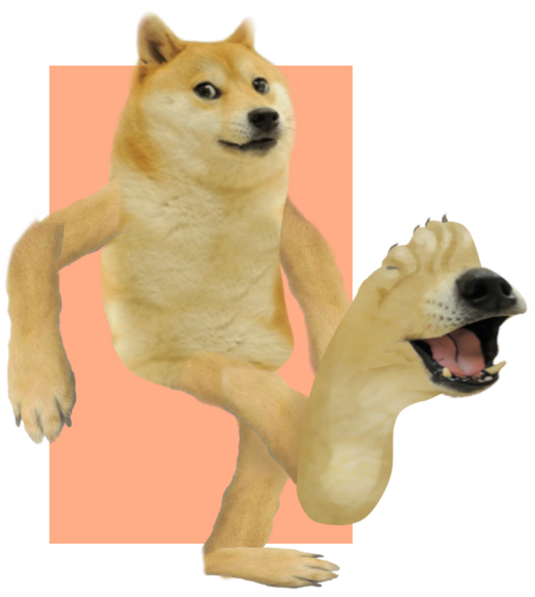 anyway so i drew doge's feet pogging | /r/dogelore | Know Your Meme