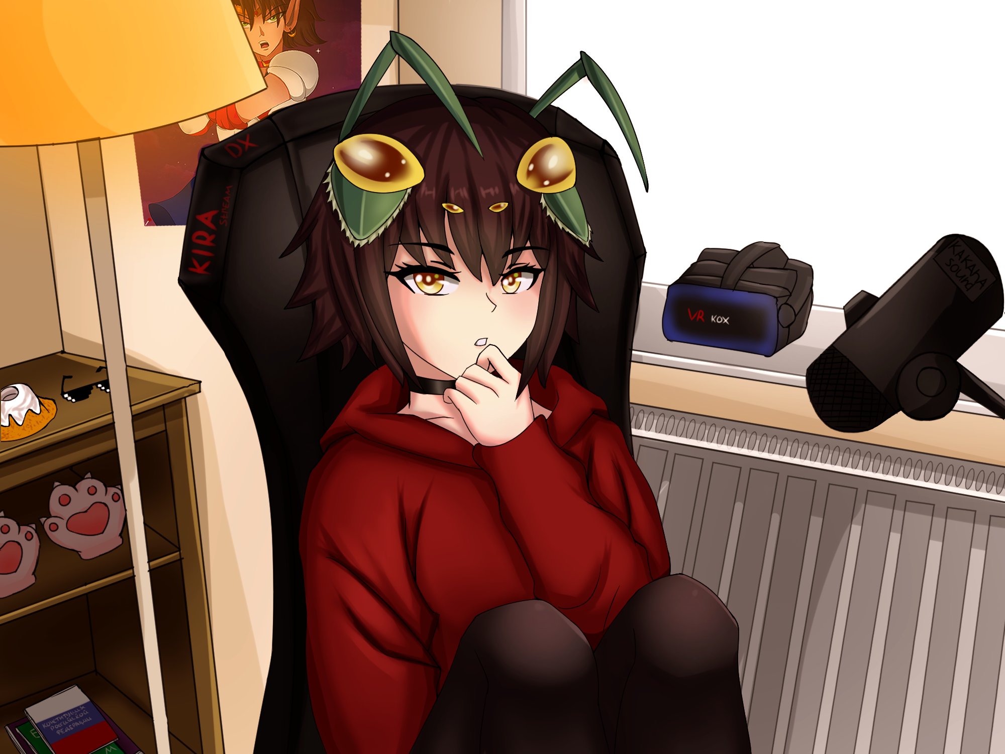 What if Mantis was a Streamer | Monster Girls | Know Your Meme