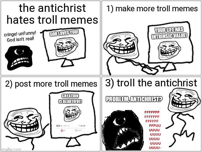 Antichrist Pwned Epic Troll Incident Style I Hate The Antichrist 
