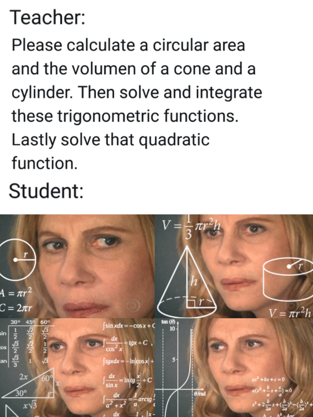 Calculate The Hurt Of This Juice On Your Bones Math Lady Confused