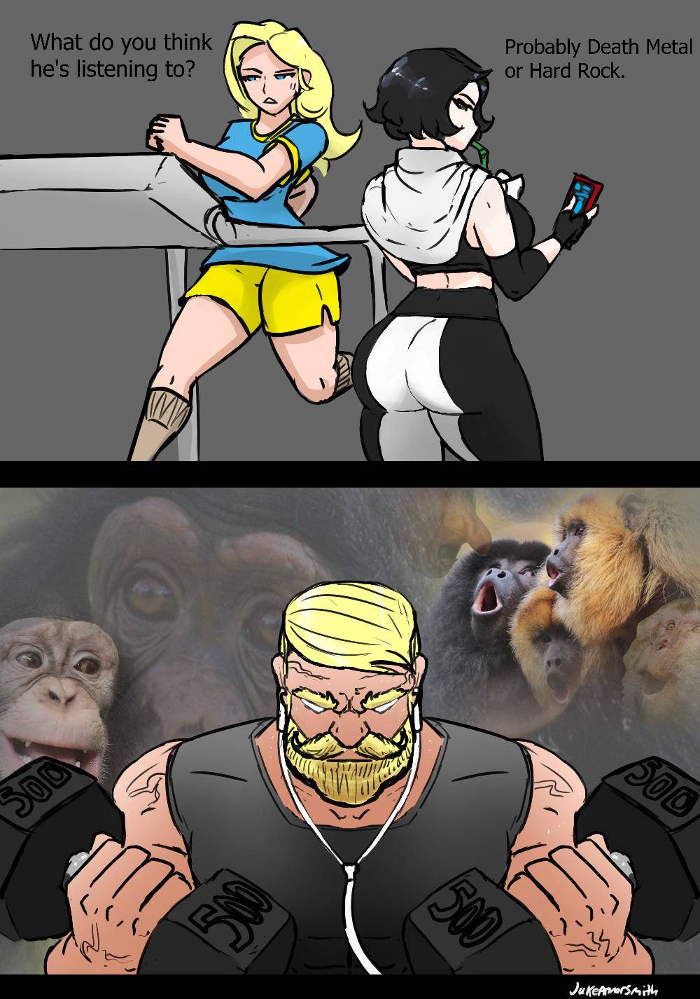 What Do You Think He s Listening To Original By JakeArmorSmith What