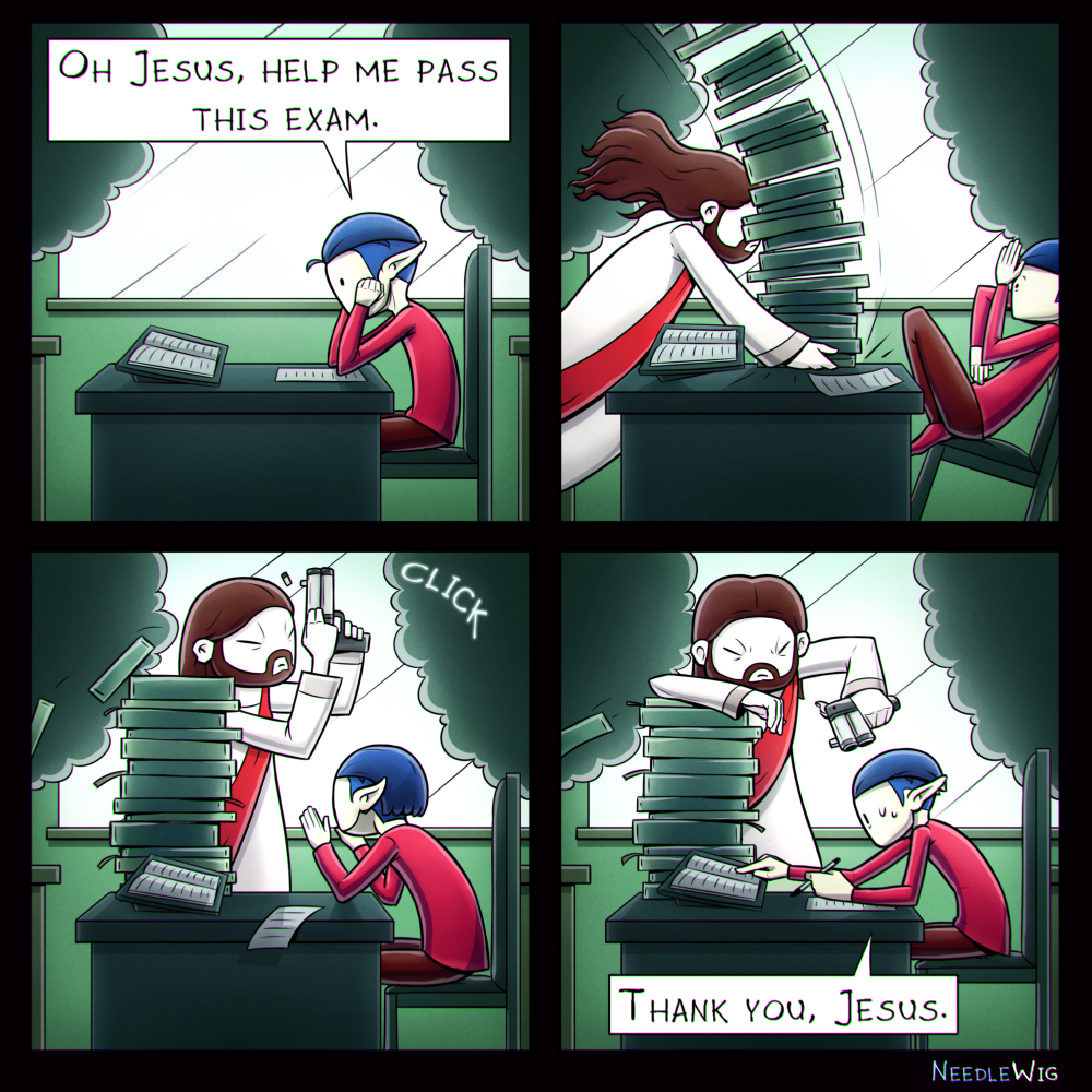 Thank you, Jesus | Webcomics | Know Your Meme