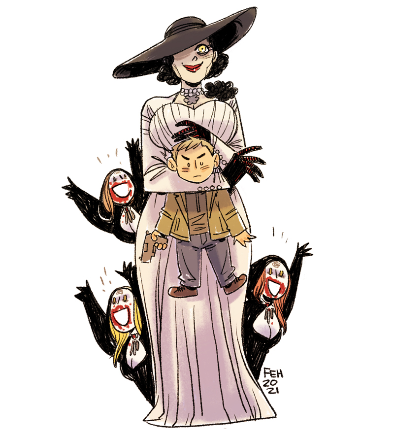 Wacky Villains | Lady Dimitrescu | Know Your Meme